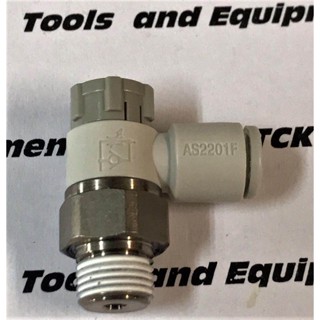 SMC SPEED CONTROL รุ่น AS2201F-02-08SA (เกลียว 1/4" ใช้กับท่อลม 8 มม) | Shopee Thailand