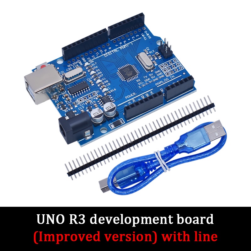 ชิป UNO R3 ATMEGA16U2 UNO+WiFi R3 ATMEGA328P CH340G สําหรับ Arduino UNO R3 WeMos ESP8266 ...