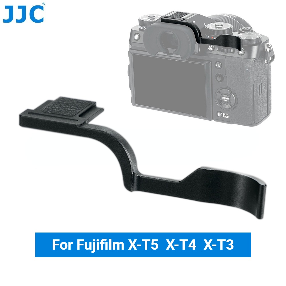 JJC TA-XT5 ยกนิ้วขึ้นจับ อลูมิเนียมสำหรับกล้อง Fuji Fujifilm X-T5 X-T4 X-T3 XT5 XT4 XT3, ขายึด ...