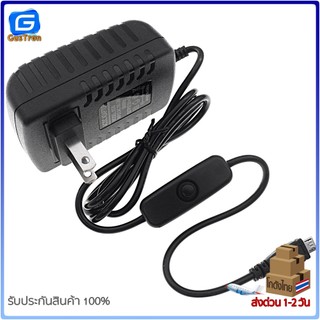 Power Adapter 5V 3A อะแดปเตอร์ 5V กระแส 3A หัวแจ๊ค Micro USB พร้อม ...
