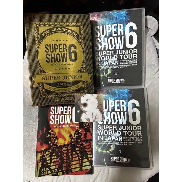 Super junior DVD Super Show 6 in Japan [Limited Edition] | Shopee Thailand