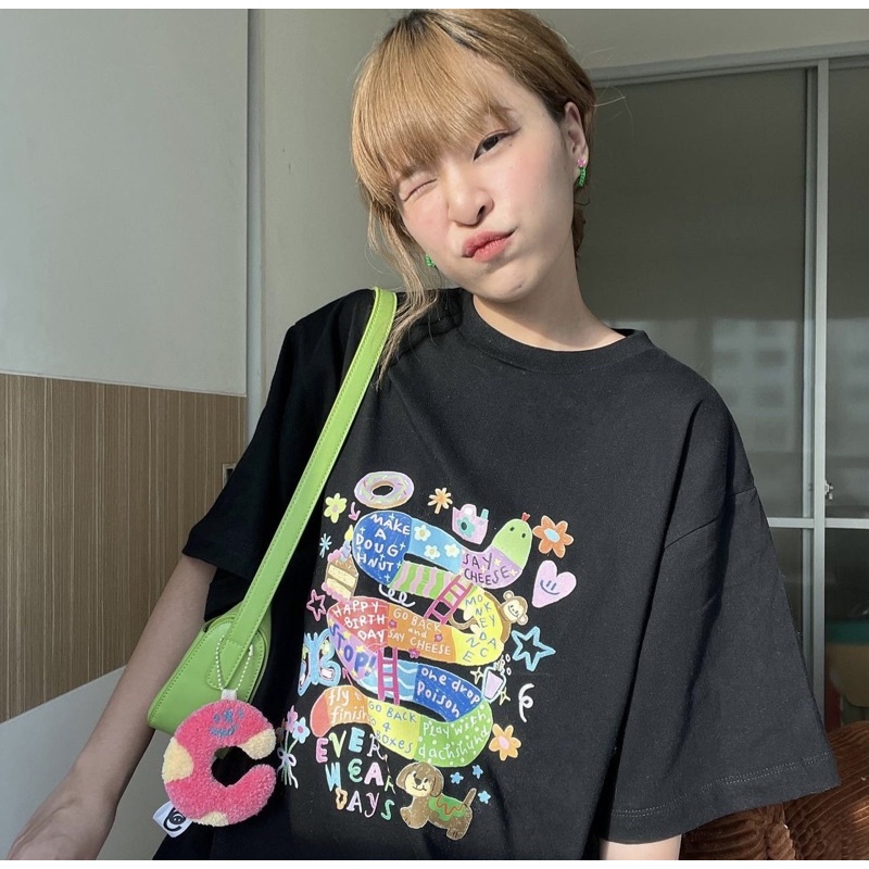 SNAKE GAME TEE SHIRT | Shopee Thailand