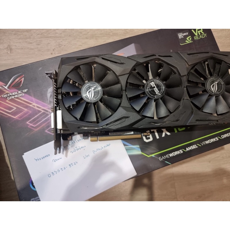ASUS STRIX GAMING 1070 เล่นเกมลื่นๆ เทส Furmark ผ่าน มีกล่อง | Shopee ...