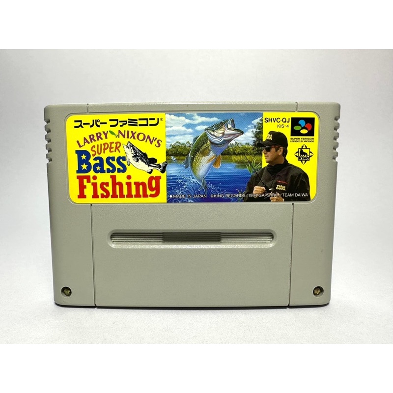 ตลับแท้ Super Famicom(japan) Larry Nixon's Super Bass Fishing ราคา 250 ...