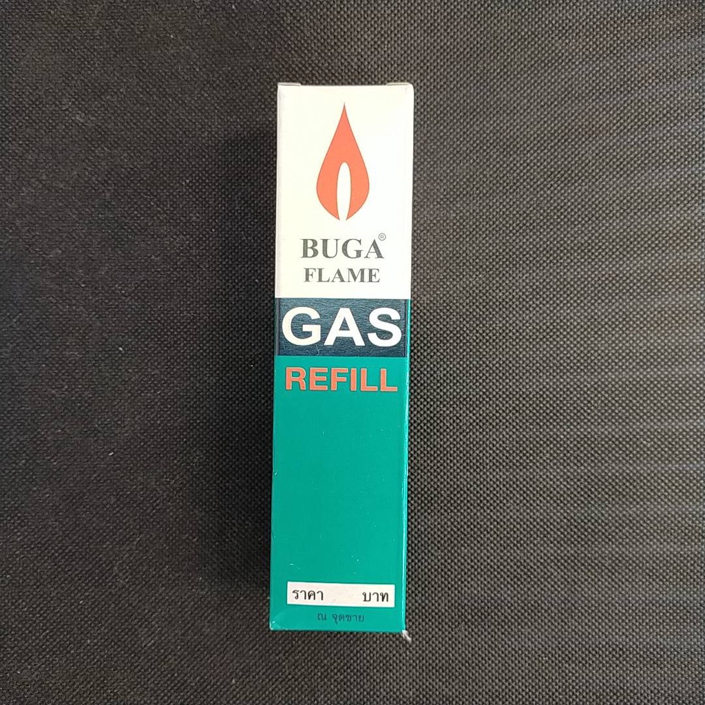 แก๊สกระป๋องเติมไฟแช็ก Buga Gas Refill แก๊สเติมไฟแช็ก แก๊สไฟแช็ก 3 ขนาด ...