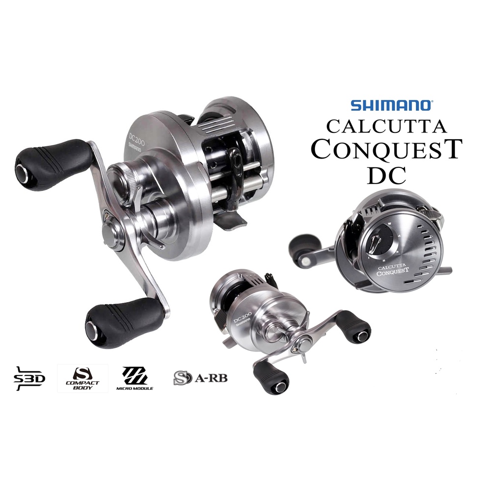 รอกเบท SHIMANO CALCUTTA CONQUEST DC | Shopee Thailand
