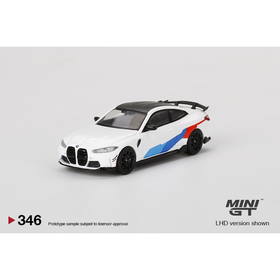 MINI GT 1/64 No.346 BMW M4 M-Performance (G82) Alpine White LHD ...