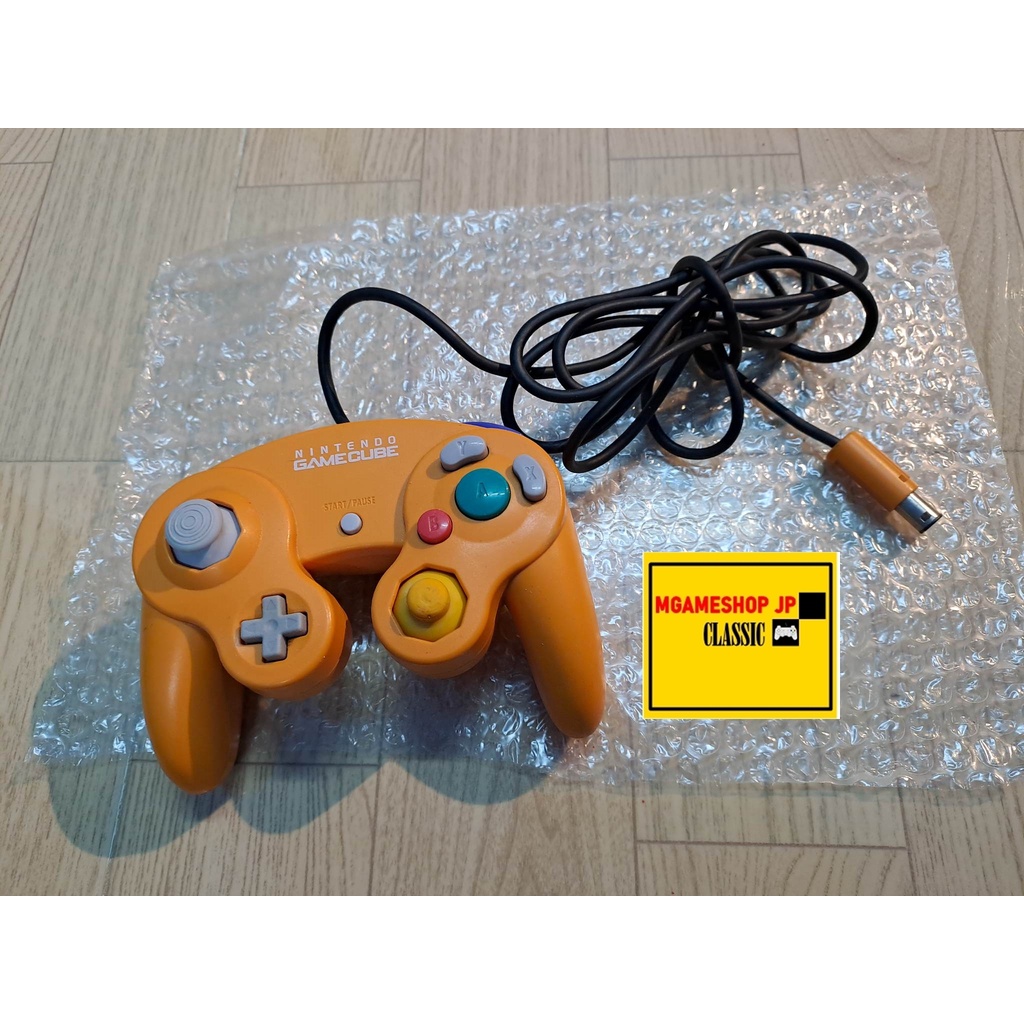 อุปกรณ์เกมส์ จอย Nintendo Gamecube Controller ส้ม สำหรับเครื่องเล่น ...
