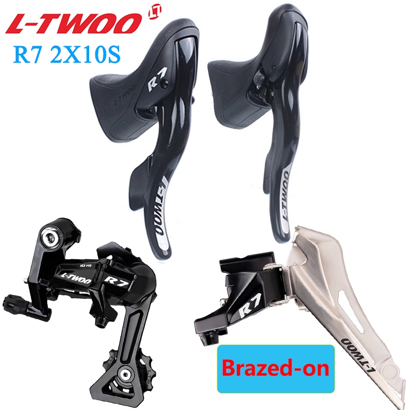 ชุดเบรกมือเบรคLtwoo R7 2x10 20-Speed Velocidade ชุดเกียร์จักรยาน ...
