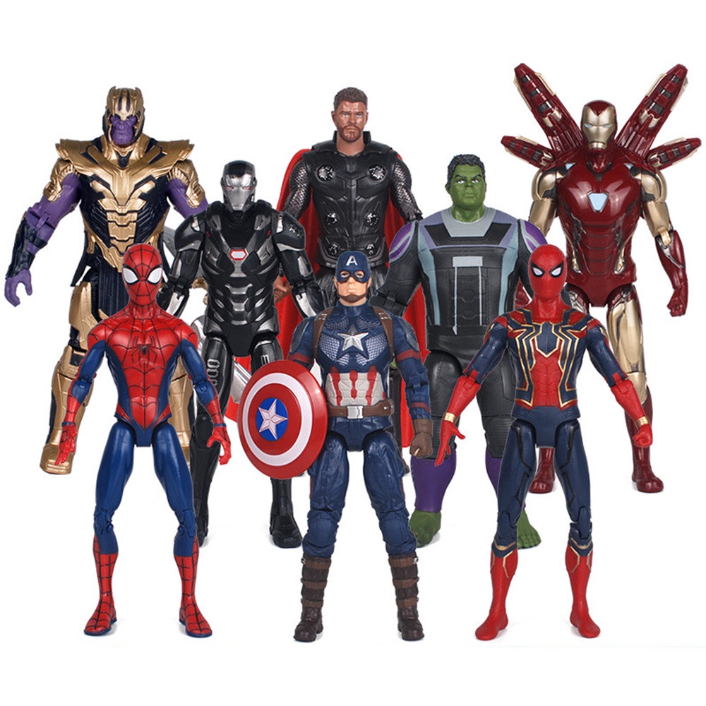 Zd Toys The Avengers Legends Iron Man Spider Man Thor Hulk Thanos War ...