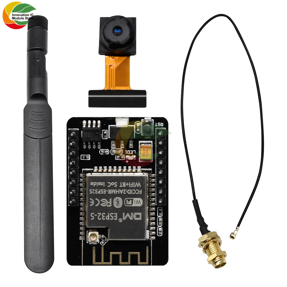 ESP32 Mini Camera ESP32-Cam-Antenna Wifi Bluetooth Camera Module Development Board ESP32-S Micro ...