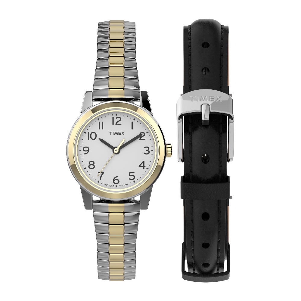 Timex TWG027800 Essex Ave นาฬิกาข้อมือผู้หญิง Two-Tone Box set !!แถมฟรี ...