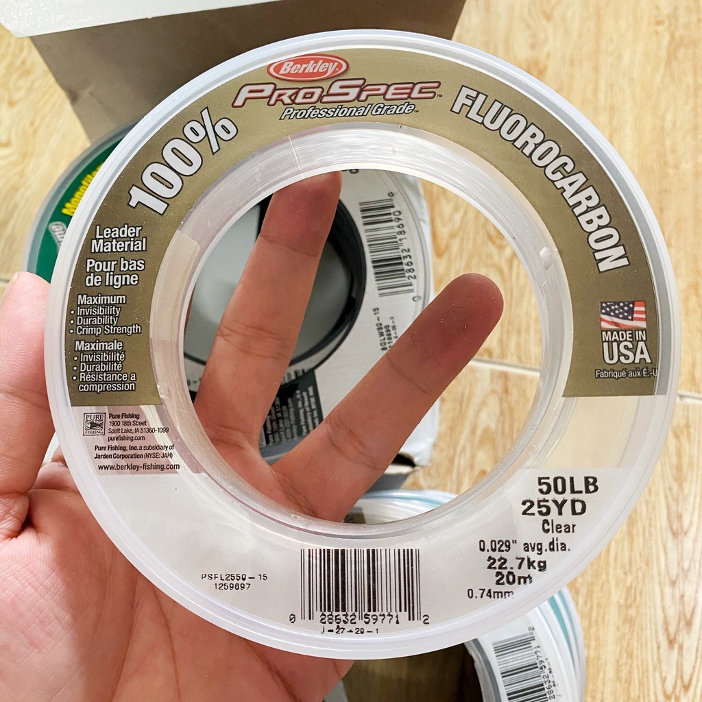 Fluorocarbon Berkley ProSpec Wire - ม ้ วน 20 ม . - ผลิตในอเมริกา ...