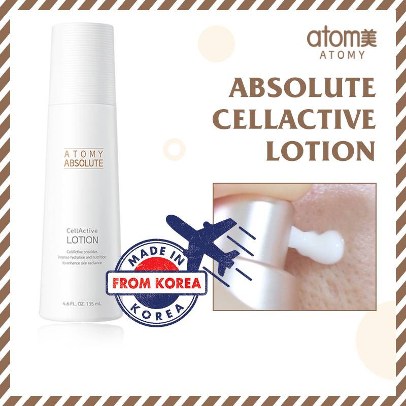 อะโทมี่ แอบโซลูท เซลแอคทีฟ โลชั่น Atomy Absolute CellActive Lotion ...