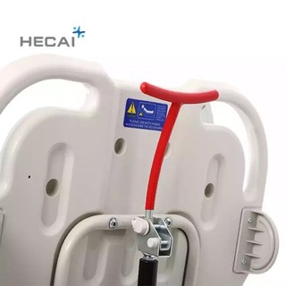 Hecai รถเข็นเคลื่อนย้ายผู้ป่วย รถเข็นฉุกเฉิน-เปลหาม มือหมุนพร้อมเบาะ รุ่น LS-3C | Shopee Thailand