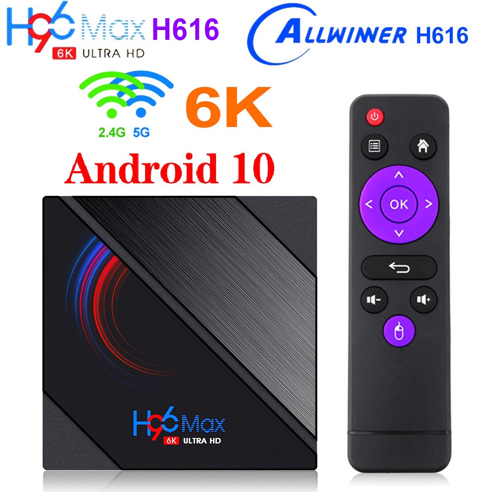 กล่องทีวี H96 Max H616 | Shopee Thailand