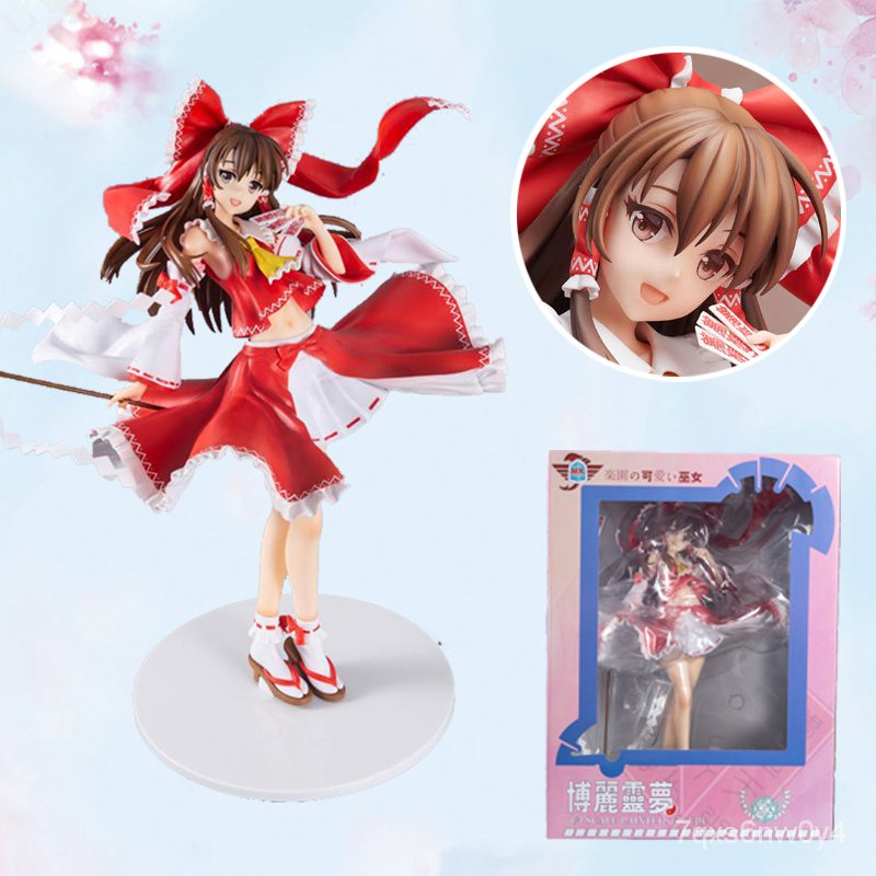 20-41cm anime and manga game characters Shirai Reimu cartoon statue ...