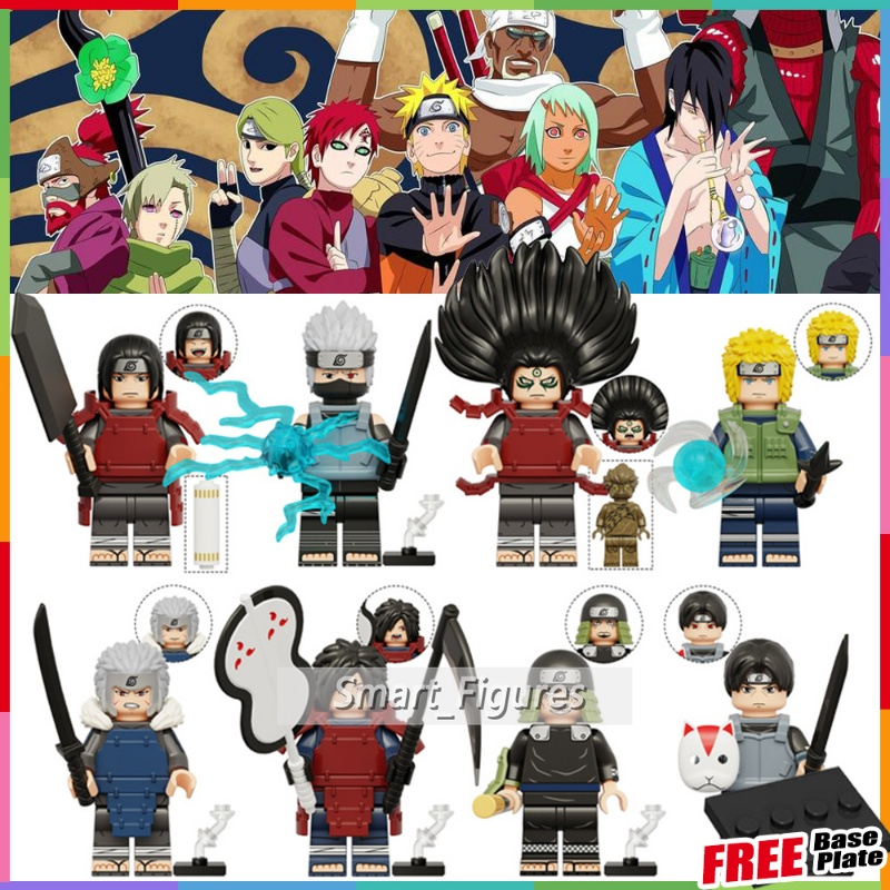 Naruto Minifigures Senju Hashirama Namikaze Minato Uchiha Madara ...