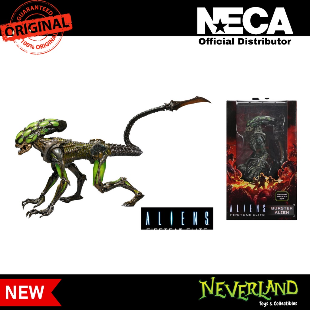 NECA Aliens: Fire team Elite Series 2 Burster 7” Scale Action Figure | Shopee Thailand