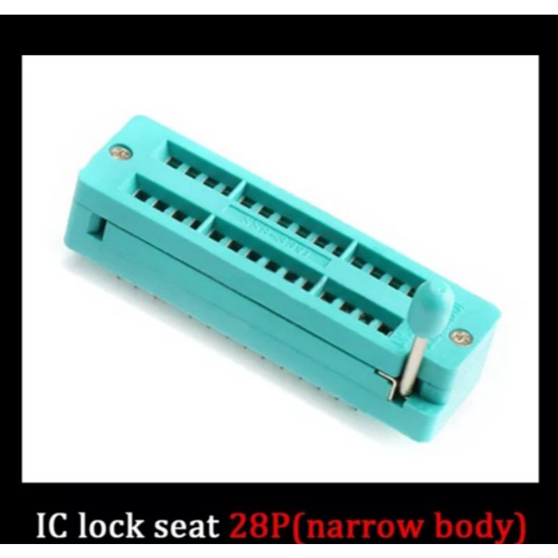 14 16 18 20 24 28 32 40 Pin 2.54 mm Green DIP Universal ZIF IC Socket ...