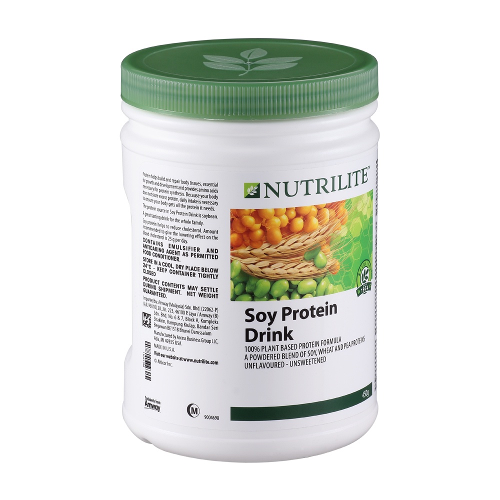 【ส่งไวทันใจ】Amway ซอยโปรตีน NUTRILITE Soy Protein Drink (All Plant) นิว ...