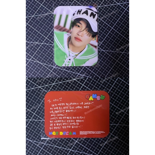 NCT DREAM Christmas card การ์ด candy special ver. มาร์ค อินจุน เจโน่ ...