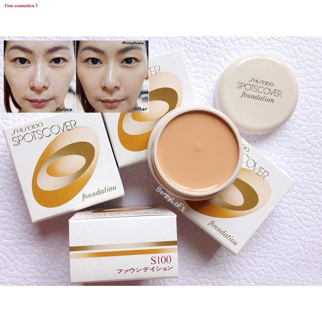 ส้นสูงSHISEIDO Spots Cover Foundation 20 g. คอนซีลเลอร์ spotscover ...