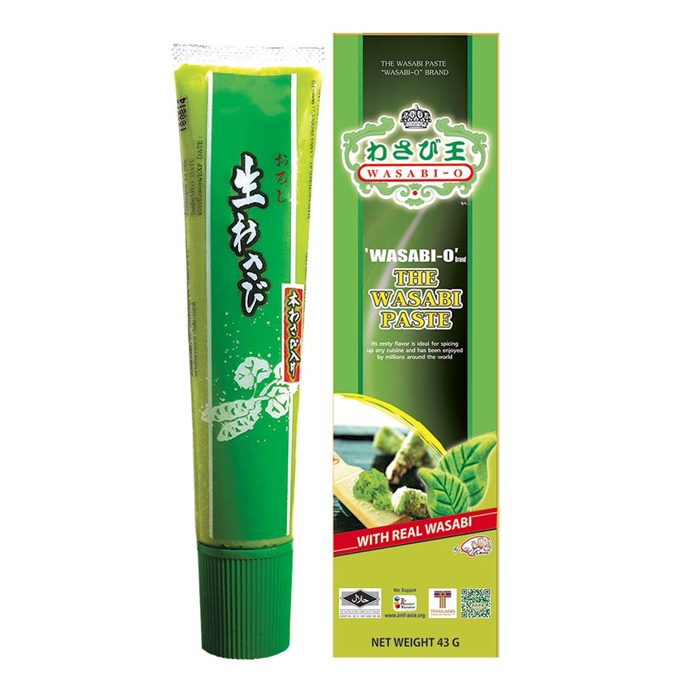[ราคาพิเศษ] วาซาบิ-โอ วาซาบิสด 43 กรัม - Wasabi Paste 43 g | Shopee ...