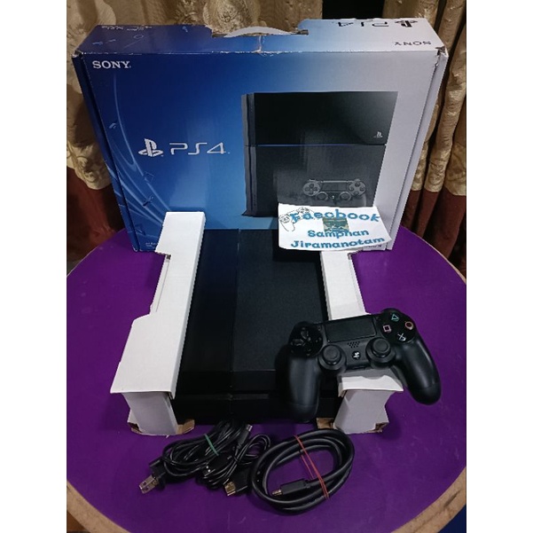 Ps4 fat cuh1006A 500 GB FW ล่าสุด ครบกล่อง (มือ 2) | Shopee Thailand