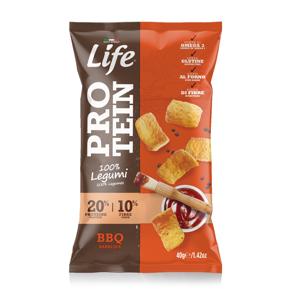 LIFE SNACK Legumes LIFE Protein Barbeque ไลฟ์สแน็ค ไลฟ์โปรตีน รส ...