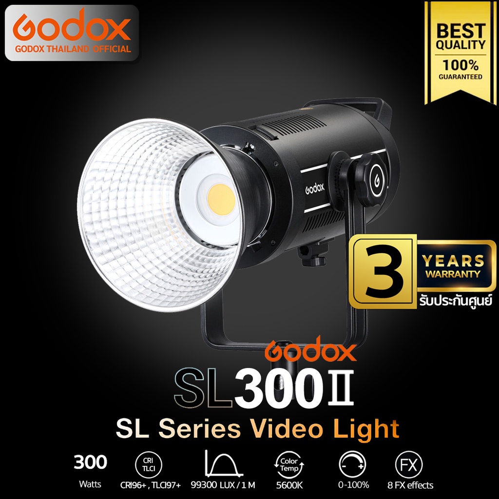 Godox LED SL300II 320W 5600K - Bowen Mount - รับประกันศูนย์ Godox ...