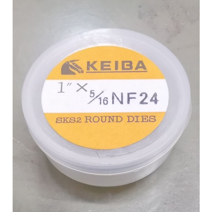 KEIBA KE-1003003 ลูกต๊าปกลม 5/16" NF เกลียว 24 วง1" ลูกต๊าป 5/16"X24 UNF 5/16NF24 | Shopee Thailand