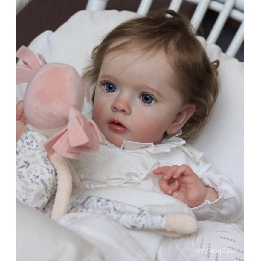 New 23 Inches Reborn Doll Kit Toddler Girl Unpainted Unfinished Missy ...