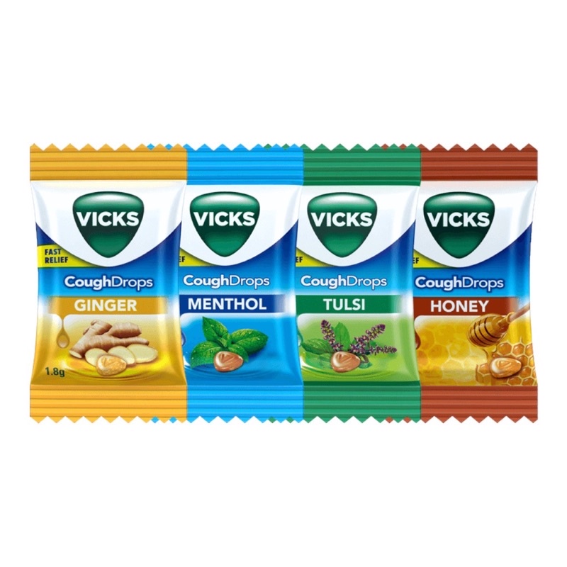 Vicks candy ลูกอมแก้ไอ 125เม็ด. | Shopee Thailand
