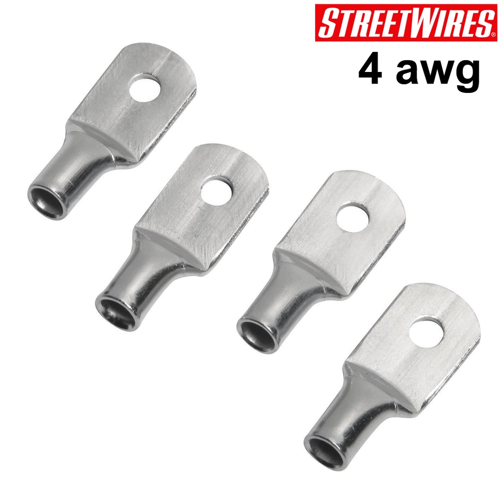 StreetWires SET Four 4 AWG Crimp Ring Terminals / ร้าน All Cable ...