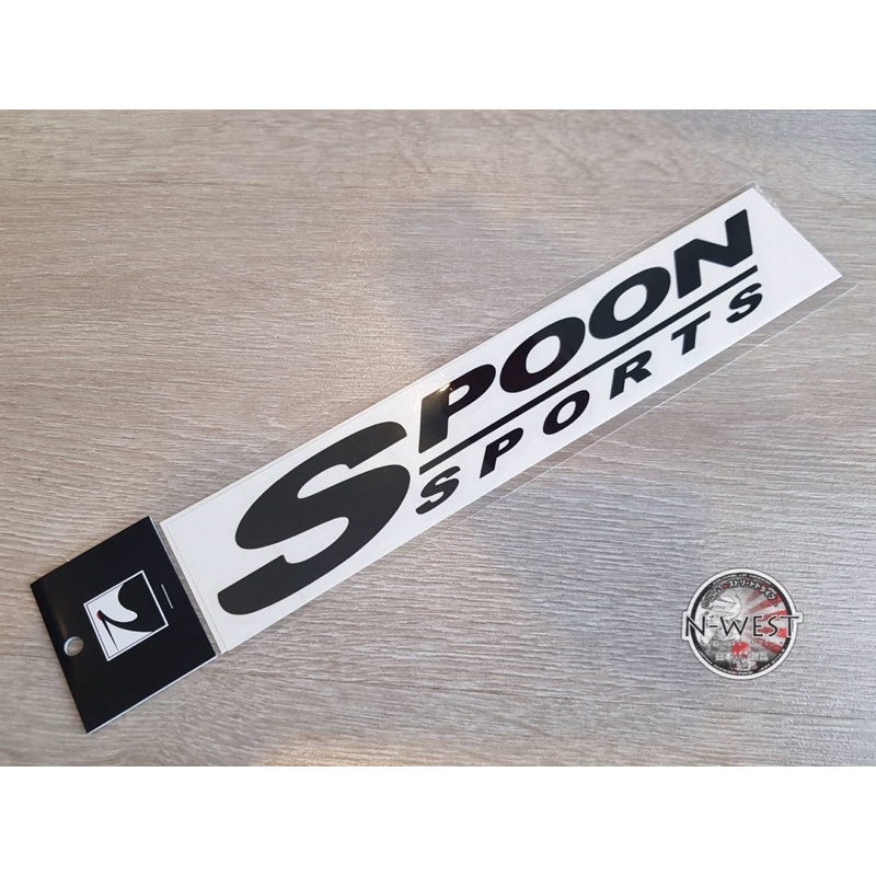Sticker SPOON SPORTS แท้ นำเข้าจากญี่ปุ่น 🇯🇵 | Shopee Thailand