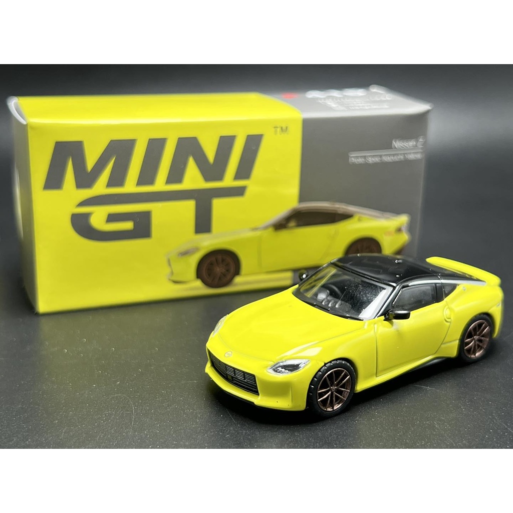 Mini GT / Nissan Fairlady Z Proto Spec 2023 Ikazuchi Yellow RHD ...