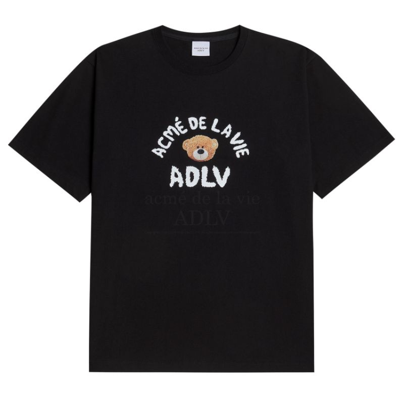พร้อมส่ง เสื้อยืด ADLV Acme De La Vie (สีดำ) | Shopee Thailand