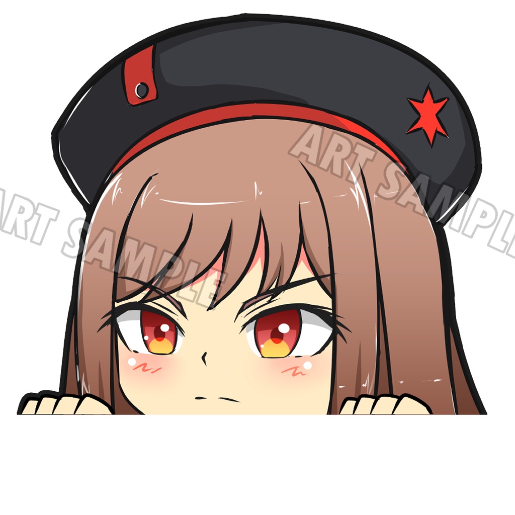 Rapi Peeker Nikke Game สติ๊กเกอร์ 2 ชิ้น GODDESS OF VICTORY NIKKE ...