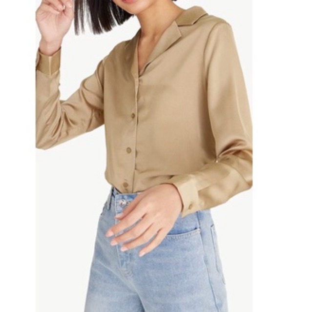 New Pomelo Gold Shirt size L | Shopee Thailand