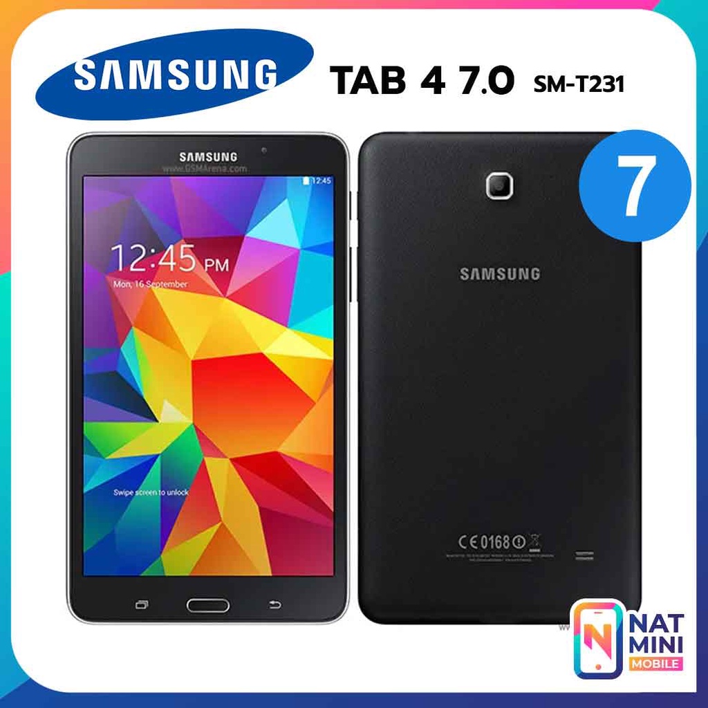 Samsung Galaxr Tab 4 7.0 (SM-T231) สินค้ามือสอง สภาพสวย ใช้งานปกติ ...