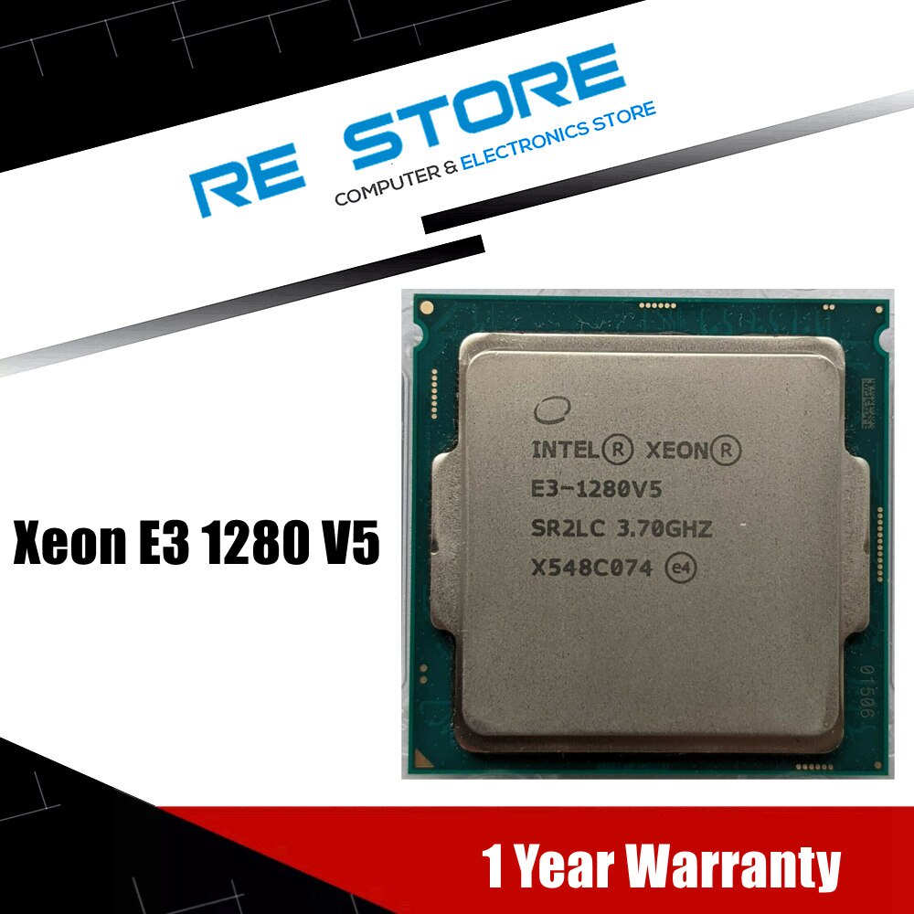 【พร้อมส่ง】intel Xeon E3 1280 V5 3.7GHz lga1151 8MB 80W Quad Core CPU sr2cl | Shopee Thailand