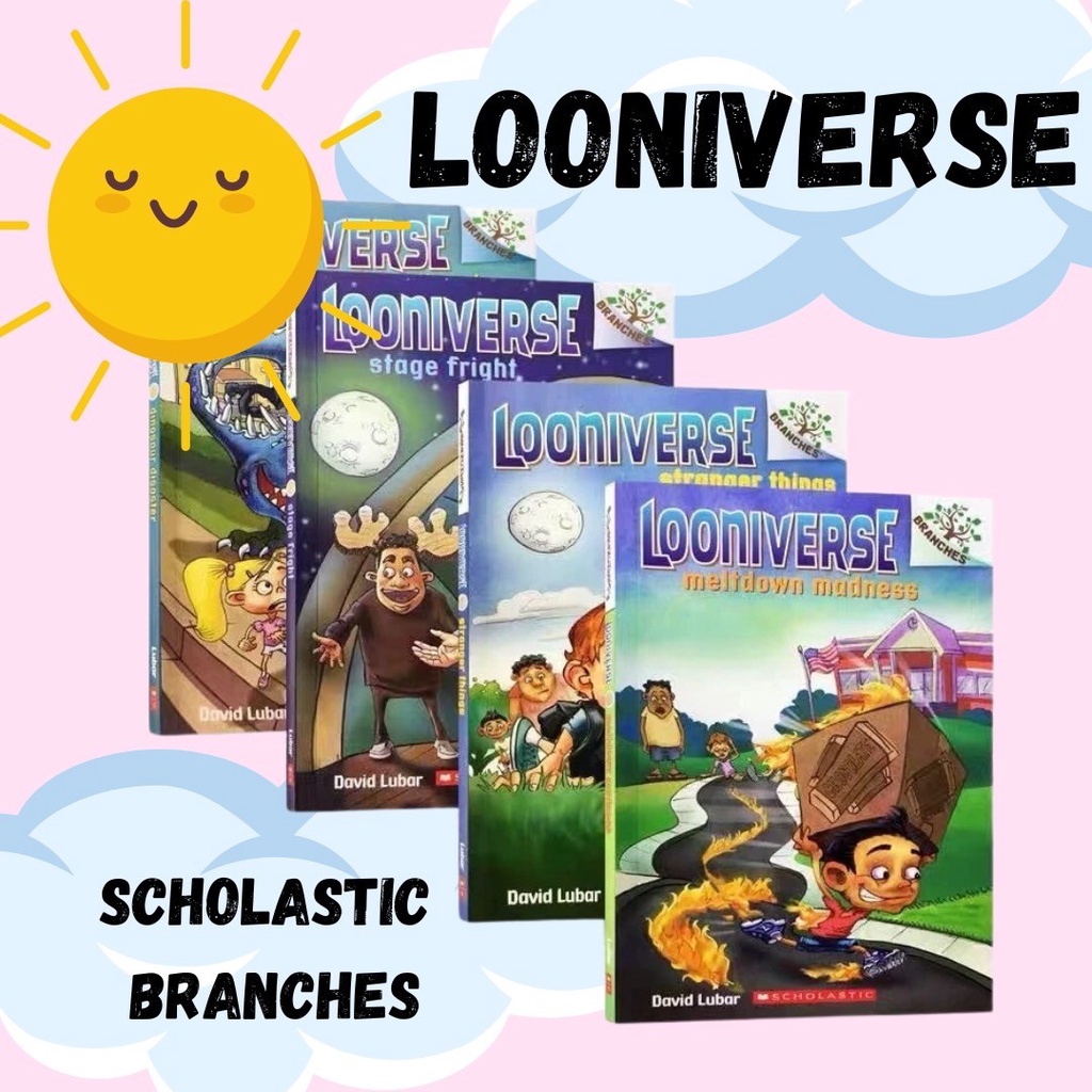หนังสือชุด looniverse (ชุด 4 เล่ม) ***งานเกรด C*** ระดับ Branches ของ ...