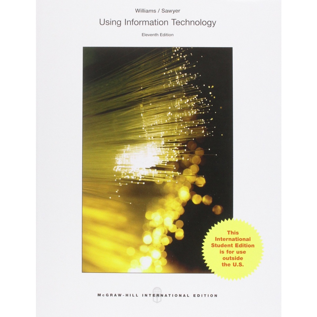 (N111) 9781259255663 USING INFORMATION TECHNOLOGY: COMPLETE EDITION (IE ...
