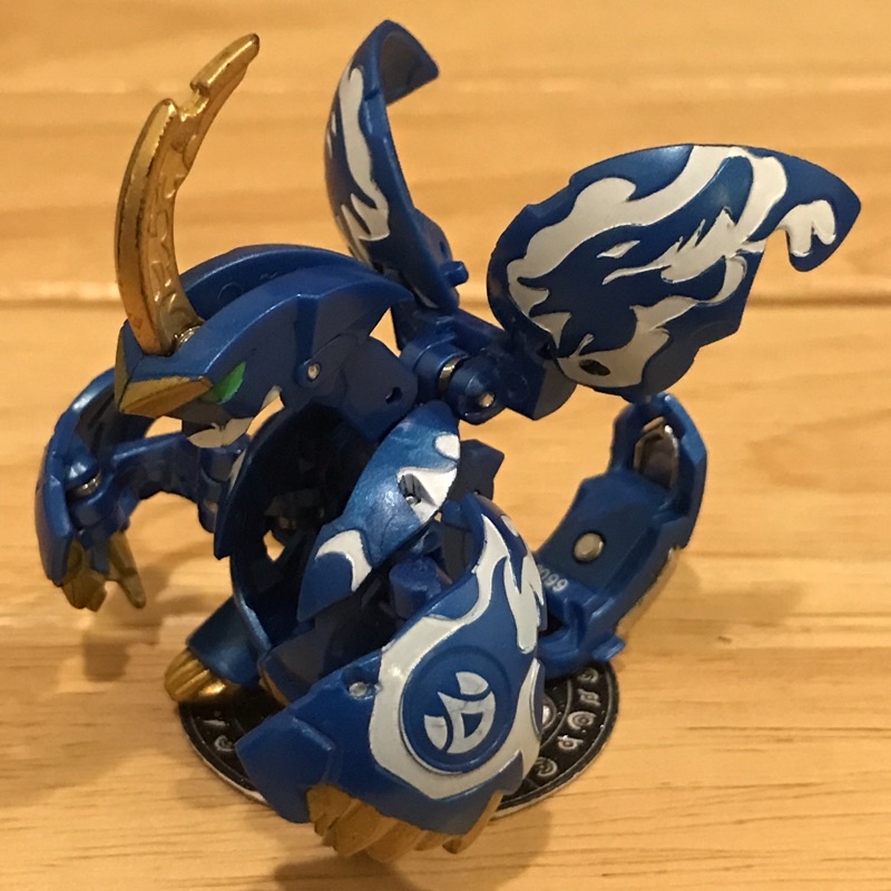 Bakugan Baku-Tech Blue Rise Dragaon บาคุกันไรซ์ ดรากาออน สีฟ้า ธาตุไฟ ...