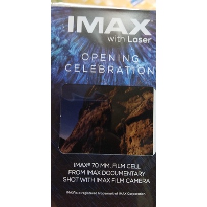 ฟิลม์ IMAX 70 MM. FILM CEL จาก Major Cinplex | Shopee Thailand