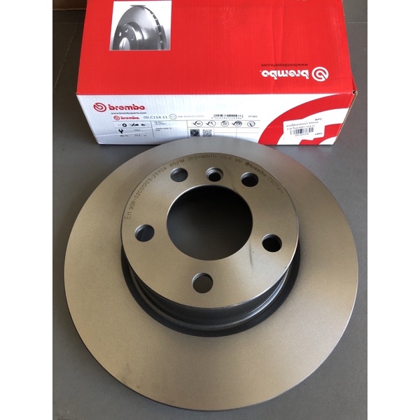 จานเบรคหน้า BMW F30 F20 F32 (300mm.) Brembo # 09.C114.11 (34116792217 ...