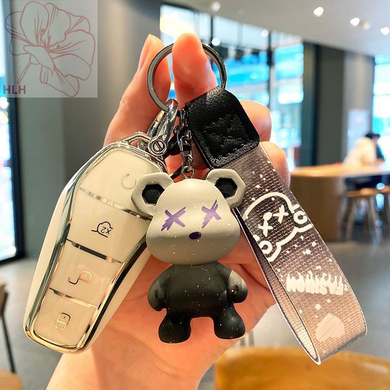 เฉพาะ 2021 BYD ชุดกุญแจปลาโลมา Han Song plus Tang dmi Qin pro Yuan e2 หญิงรถหัวเข็มขัดกระเป๋า mx ...