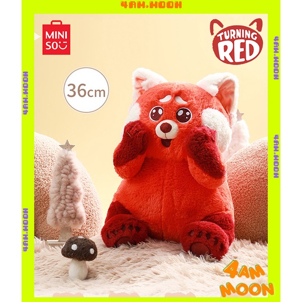 Miniso Disney Pixar Red Panda มินิโซตุ๊กตาเรดแพนด้าจากการ์ตูนเรื่อง ...