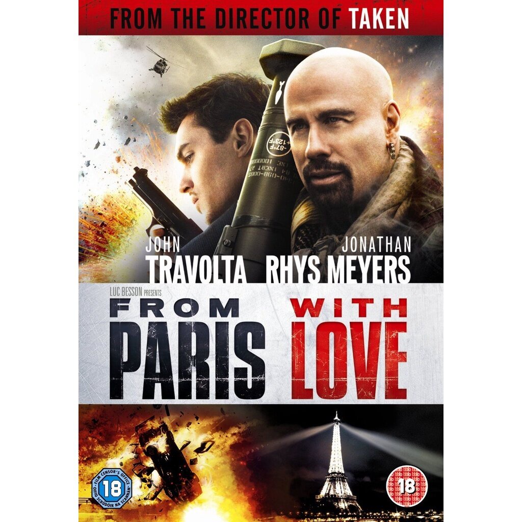 From Paris with Love คู่ระห่ำ ฝรั่งแสบ (2010) DVD Master พากย์ไทย ...